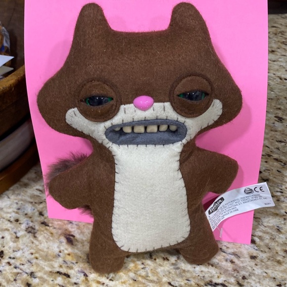Fuggler | Toys | Fuggler Ugly Monster Sketchy Squirrel Plush Spin ...